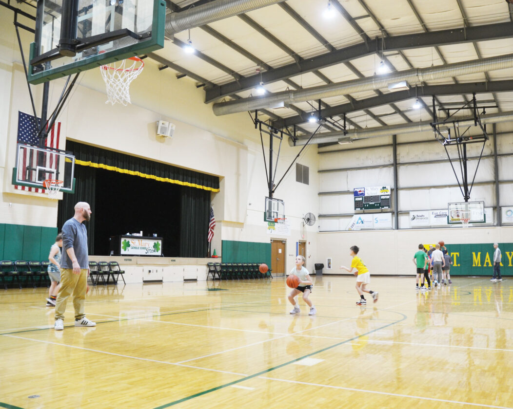 Showing basketball skills: Knights of Columbus hold annual free throw ...